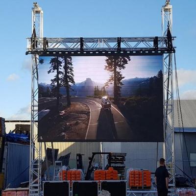 China P3.91 Outdoor Rental LED Display 10ft×12ft 1500cd/m² Brightness IP55 Weatherproof Stage Screen for sale