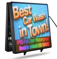 China P5 RGB Double-Sided LED Billboard 48x64cm Outdoor Advertising Display with 5000mcd Brightness for sale