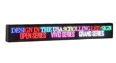 China P3RGB Indoor WiFi LED Message Board - 96×1344mm Display, 3mm Pixel Pitch, 10m Wireless Control for sale