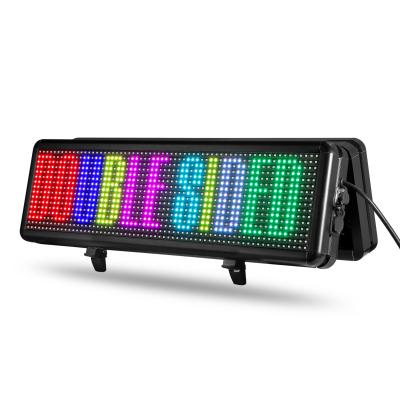 China P10 RGB Double Sided LED Display Sign 16x64 Dots Outdoor Advertising Board for sale