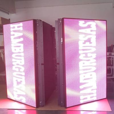 China P4mm Lightweight LED Display Screen - 5500 Nits Brightness, IP65 Waterproof, Front Service Access for sale