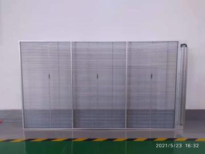 China Side Lighting P3.91-7.8 Transparent LED Screen with 5000 Nits Brightness and 80% Transparency for Glass Installations for sale