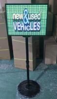 China P5 Customized SDK LED Display SMD2121 Banner Board with Stand - 480x640mm Screen, 5mm Pixel Pitch, 6-Hour Battery for sale