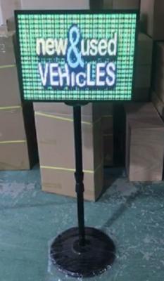 China P5 Customized SDK LED Display SMD2121 Banner Board with Stand - 480x640mm Screen, 5mm Pixel Pitch, 6-Hour Battery for sale