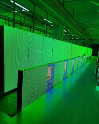 China P10 RGB SMD3535 LED Digital Billboard - 960x960mm Aluminum Cabinet with 6500mcd Brightness for sale