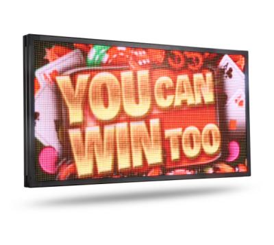 China P5RGB Outdoor LED Monument Sign - 5000mcd/㎡ Brightness, 70×166cm Display for Video Advertising for sale
