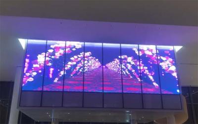 China Transparent 240V LED Panel P3.91-7.81 with 1000x500mm Cabinet for Marketing Displays for sale