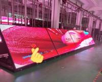 China iron cabient Front Access LED Display P8 RGB Outdoor Advertising Screen for sale