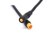China M8 3 Pin Waterproof Connector Male Female Plug Socket Cable Copper Contact Industrial Sensor for sale