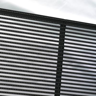 China P3.9 - P7.82 LED Transparent Screen 3500nit Dynamic LED Display 3840Hz for sale