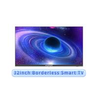 China OEM/ODM 32inch Borderless Smart TV -  A+ LCD Panel Ultra Slim Bezel 2K/4K UHD Display Commercial Sizes TVs for sale