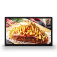 China 18.5 Inch Customizable Menu Board Advertising Wall Mounted Digital Signage Solution for Brand Promotion & Information Display for sale