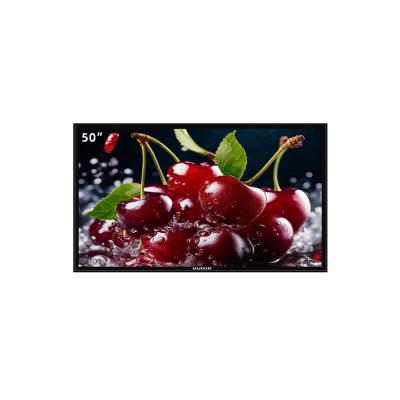 China 50 Inch A Grade LCD Screen OEM/ODM 2K/4K Ultra HD Smart TV - Shatterproof Design with Metal Frame & 4mm Tempered Glass for sale