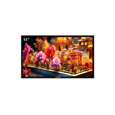 China 55 Inch High-End 4K Smart TV - Durable Metal Body, 4mm Tempered Glass Screen, Break-Resistant (OEM/ODM) for sale