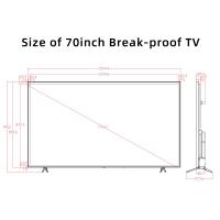 China 70 inch Industrial-Grade Metal Chassis, 4mm Tempered Glass, Bulk Order Discounts,Premium 4K Smart TV Solutions for B2B Buyers for sale