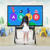 China 85-Inch Digital Smart Interactive Board for Education and Business Whiteboard Display Panel for Interactive Learning for sale