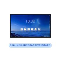 China 110-Inch Oversized Screen 4K UHD Android System Wireless Casting Interactive Smart Board for Office & Teaching Whiteboard for Conferences for sale