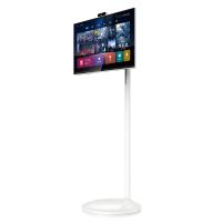 China 21.5 inch 6G+128G Capacitive Touch Portable TV with Mobile Stand - Interactive Follow Me Screen for Bedroom for sale