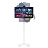 China 21.5 inch 8G+128G Capacitive Touch Portable TV with Wheels - 360° Swivel Touchscreen for Kitchen & Living Room, Follow Me Screen for sale