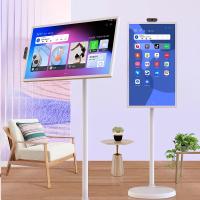 China 24 inch 6G+128G Capacitive Touch Portable TV with Built-in Camera, Ideal for Travel,Movable Digital Frame for Video Calls for sale