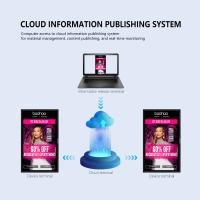 China 23.6 Inch Android-Based Digital Signage Advertising for Shopping Mall Agency Wall Mounted Cloud Content Management Animation for sale