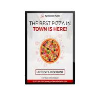 China 98 Inch Customizable Commercial Display Wall-Mounted Digital Signage for Indoor Advertising for sale