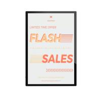 China 100 Inch Professional Commercial Display Wall Mounted Digital Signage Display for Hotels & Corporate Offices for sale
