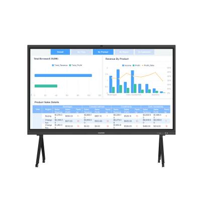 China 16 9 Aspect Ratio Interactive Smart Board 3840*2160 Resolution for Home Entertainment for sale