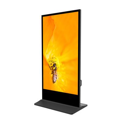 China Free Standing Digital Signage 5000 1 Contrast Ratio With Notouch/Infrared Touch/Capacitive Touch for sale