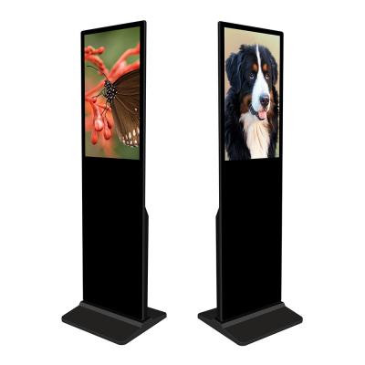 China Stylish Floor Standing Digital Signage Kiosk with 1920*1080/3840*1920 Resolution Ratio and 5000 1 Contrast Ratio for sale