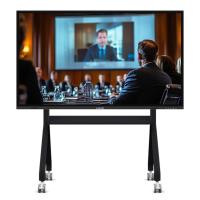 China Seamless Android Windows Operation Interactive Smart Board with 3840*2160 4K Resolution and Customizable Appearance Design for sale