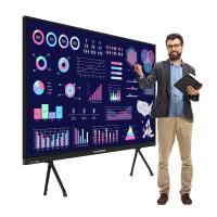 China Interactive Smart Board with Video Conferencing Native Support for Zoom/Teams/Webex 32GB ROM 4GB RAM Intel Core I3/i5/i7 4th To 13th Gen OPTIONAL for sale