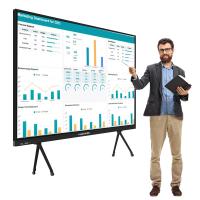 China Interactive Smart Board with Video Conferencing Native Support for Zoom/Teams/Webex 32GB ROM 4GB RAM Intel Core I3/i5/i7 4th To 13th Gen OPTIONAL for sale
