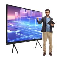 China Interactive Smart Board with Video Conferencing Native Support for Zoom/Teams/Webex 32GB ROM 4GB RAM Intel Core I3/i5/i7 4th To 13th Gen OPTIONAL for sale