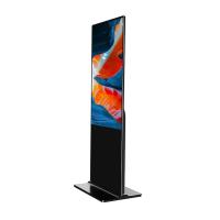 China Floor Standing LCD Advertising Player 40KG Single Gross Weight Touch Screen LCD Advertising Display With Live Updates for sale