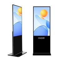 China Floor Standing LCD Advertising Player 40KG Single Gross Weight Touch Screen LCD Advertising Display With Live Updates for sale