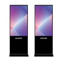 China Floor Standing LCD Advertising Player 40KG Single Gross Weight Touch Screen LCD Advertising Display With Live Updates for sale