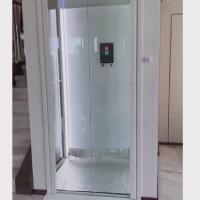 China Center Opening Traction Home Elevator 2Stops -8Stops Automatic Door Type for sale