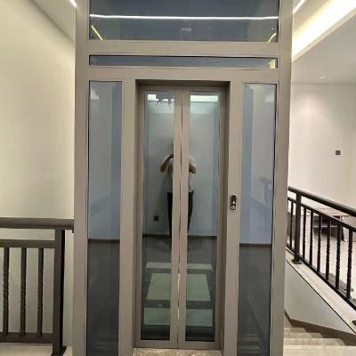 China Silent Gearless Home Traction Elevator with Automatic Doors for Villas for sale