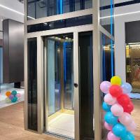 China Modern Traction Home Elevator with Safety Features & Sliding Doors for sale