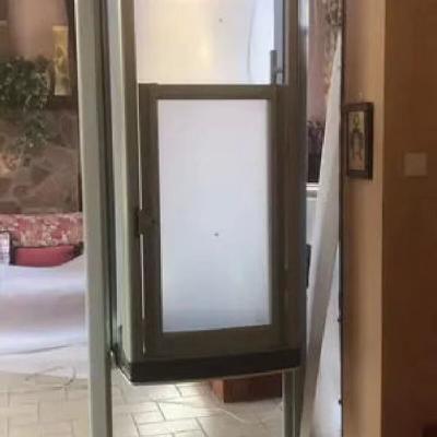China Modern LED Glass Capsule Elevator – 400kg Capacity with Round or Custom Cabin Design for sale