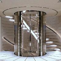 China Passenger Abnormity Elevator with Emergency Stop – 14.5m Travel Height & 1-Year Warranty for sale