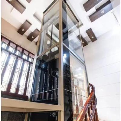 China Microprocessor Controlled Low Maintenance Up to 15 M screw driven elevator for sale