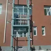 China Safe Hydraulic Cargo Lift – 0.05–0.2 m/s Speed with 3–12m Lifting Height for sale