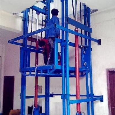China Hydraulic Industrial Cargo Lift – Safe Freight Platform with Emergency Stop for sale