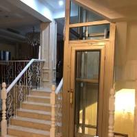 China Emergency MRL Elevator with 4.7 kW Motor & Stainless Steel Cabin for Homes for sale