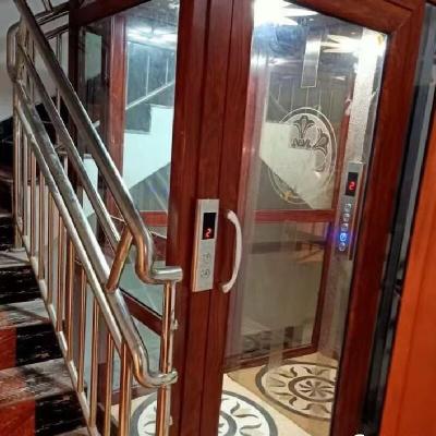 China Safety Automatic Hydraulic Home Elevator with Emergency Stop for sale