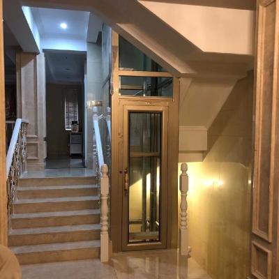 China Residential Cylinder Elevator with Sightseeing Cabin & Microprocessor Control for sale