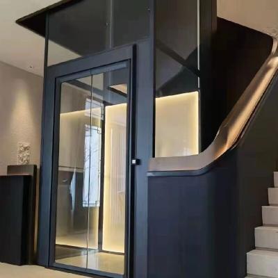 China MRL Hydraulic Elevator – 5 Stops with Automatic Doors & 4.7kW Motor for sale