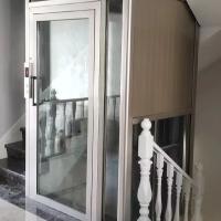 China Custom Home Elevator Lift – Sightseeing Cabin with 3m Overhead & 4.7kW Motor for sale